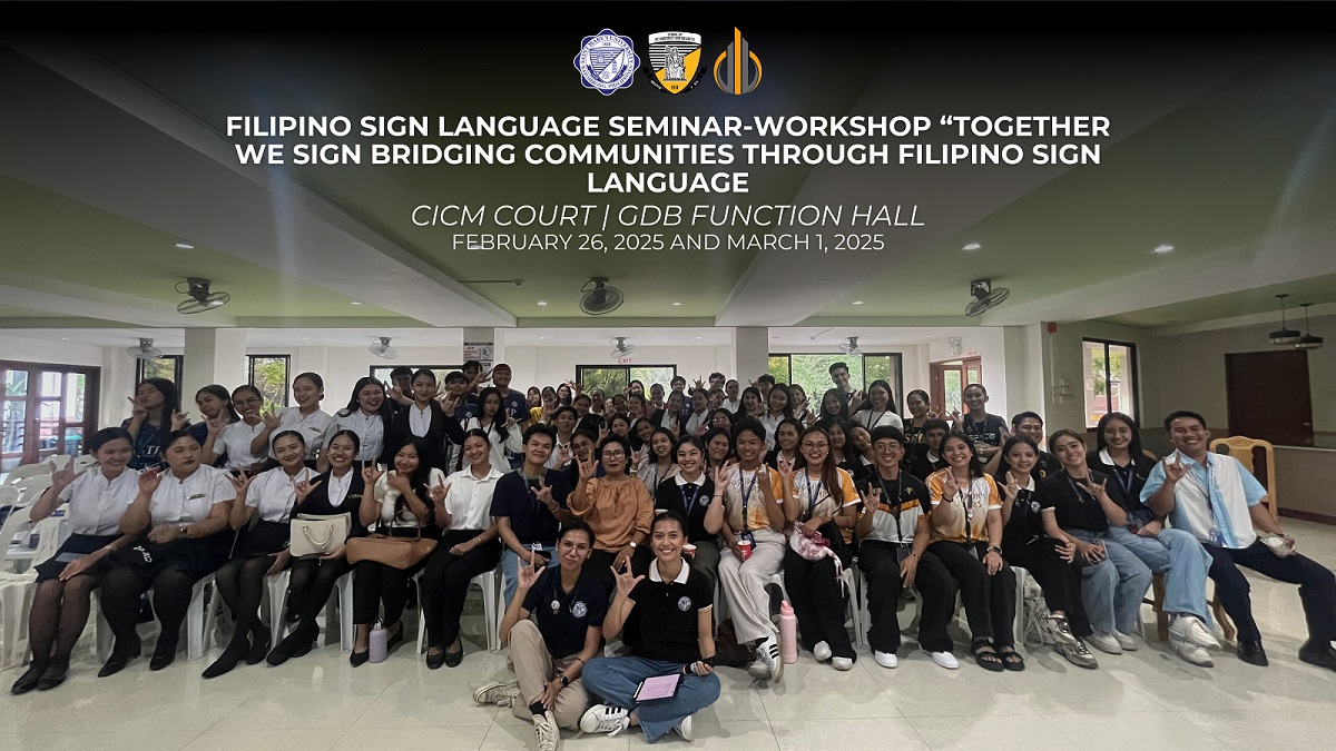 SMU-HTM holds Filipino Sign language seminar-workshop - SMU Official ...