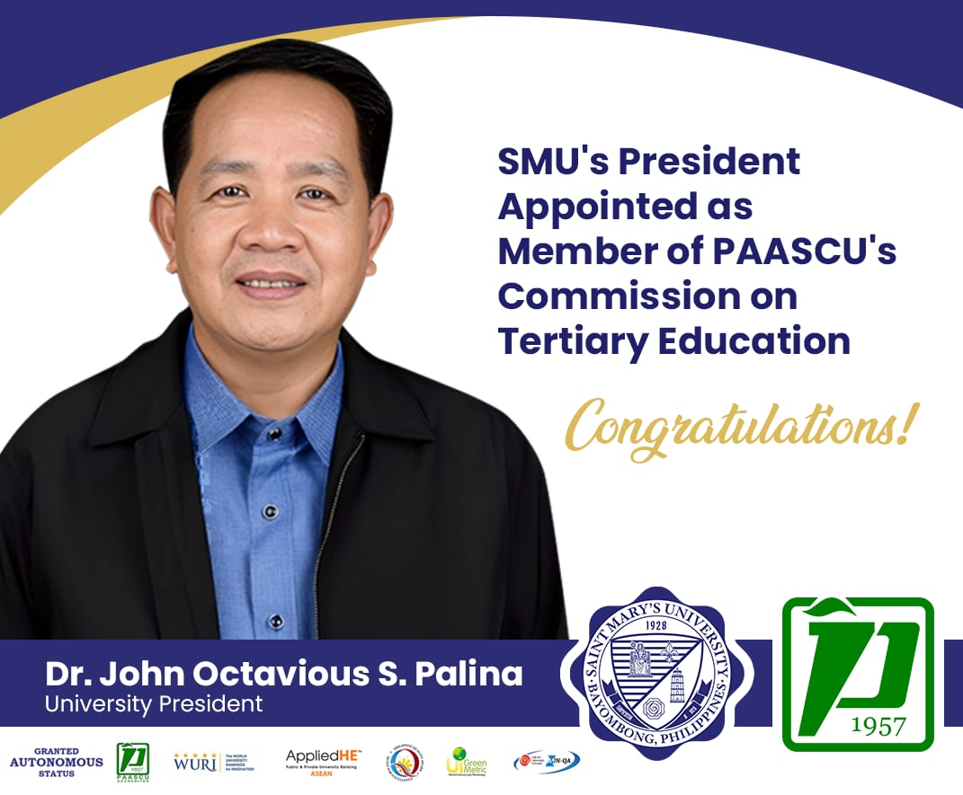 SMU's President appointed as Member to PAASCU’s Commission on Tertiary ...