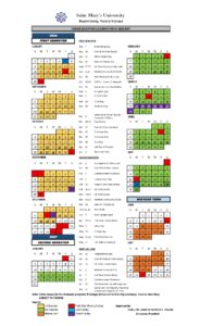 Academic Calendar - SMU Official Website